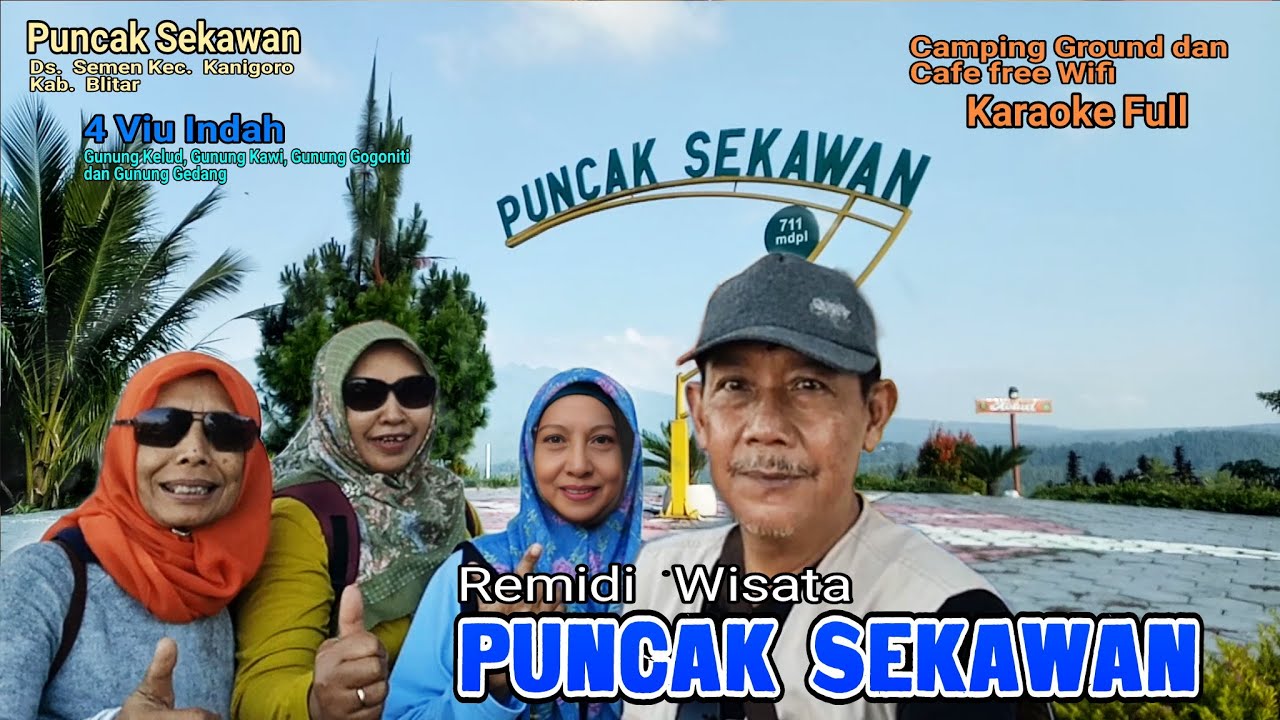 Destinasi Wisata Puncak Sekawan Kabupaten Blitar - YouTube