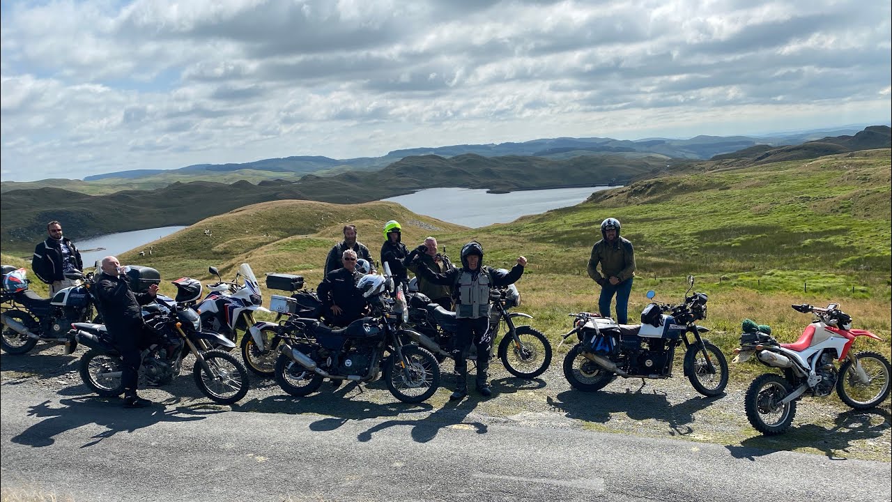 Trail Rides and Camping Meet in Mid Wales | Royal Enfield and Honda ...