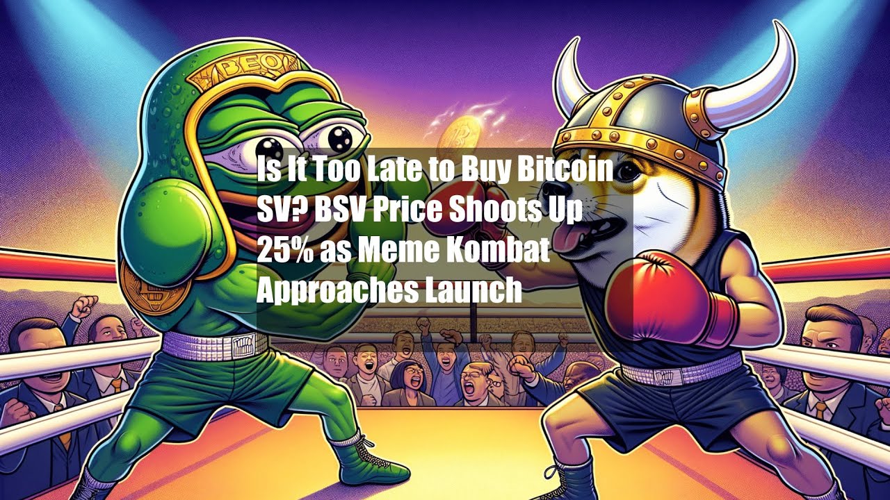 Is It Too Late to Buy Bitcoin SV? BSV Price Shoots Up 25% as Meme - YouTube
