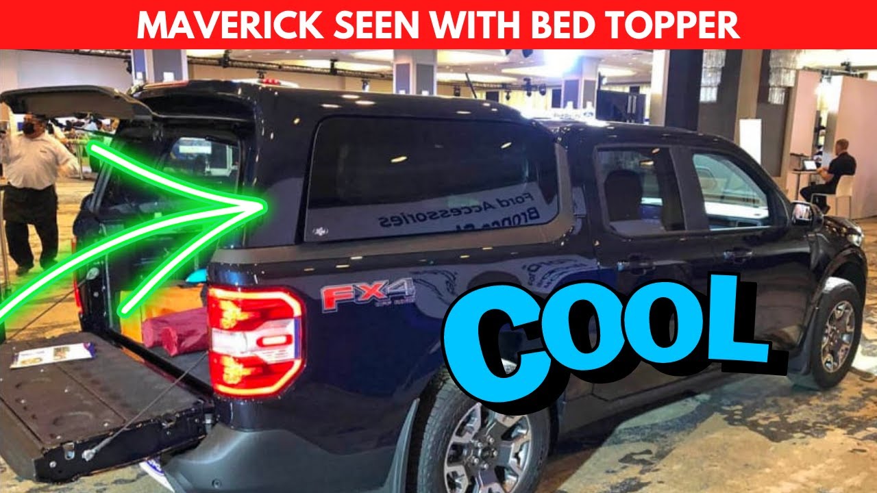 Ford MAVERICK Bed Topper Seen in the Wild... - YouTube