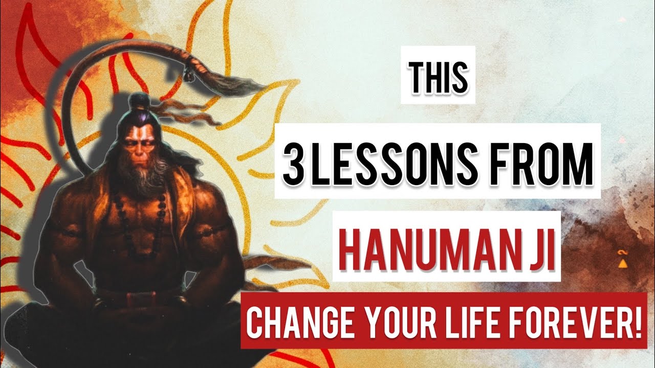 Why Hanuman ji is the greatest life Couch | 3 Lessons From Hanuman ji ...