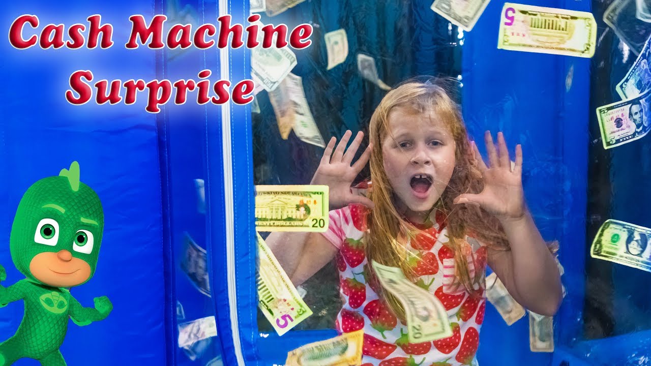 Assistant Pretend Play in the Cash Machine Vault with PJ Masks and Paw ...