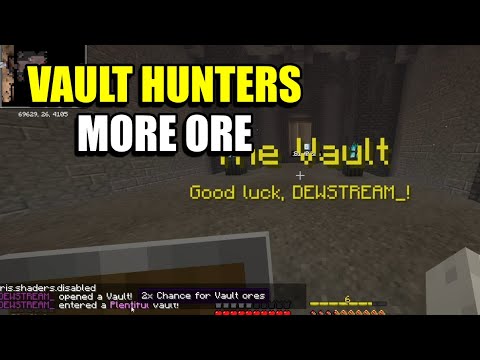 Ep13 More Ore - Minecraft Vault Hunters Modpack - YouTube