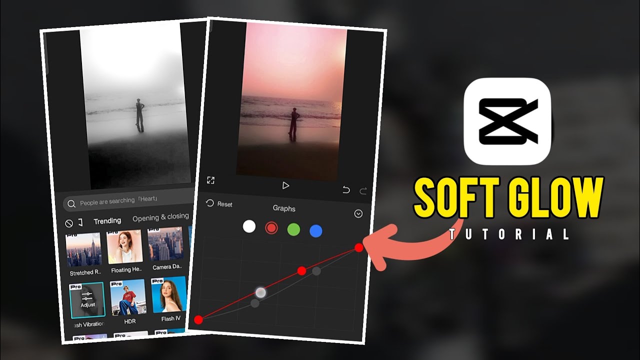 Soft Glow Effect Tutorial in Capcut Mobile 📱🌊 - YouTube