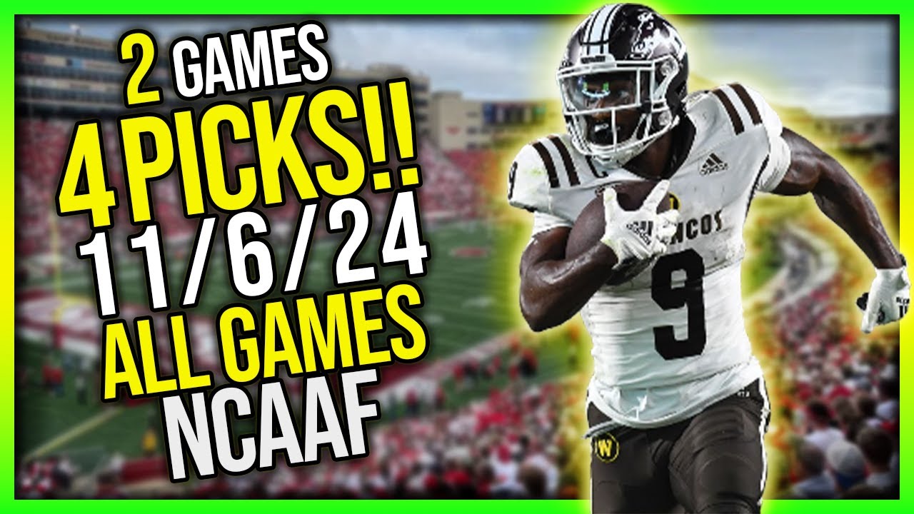 Free NCAAF Picks Today College Football Picks and Predictions 11/6/24 ...