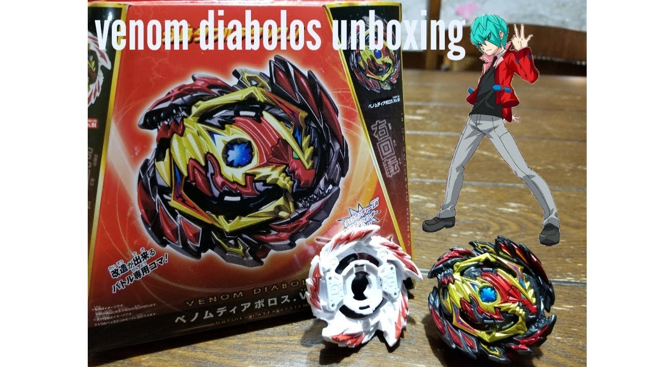 THIS BEY IS AWESOME!/ VENOM DIABOLOS UNBOXING and REVIEW - YouTube