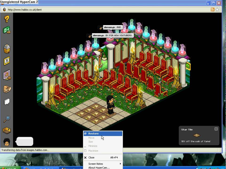 ROYAL HABBO LOUNGE - YouTube