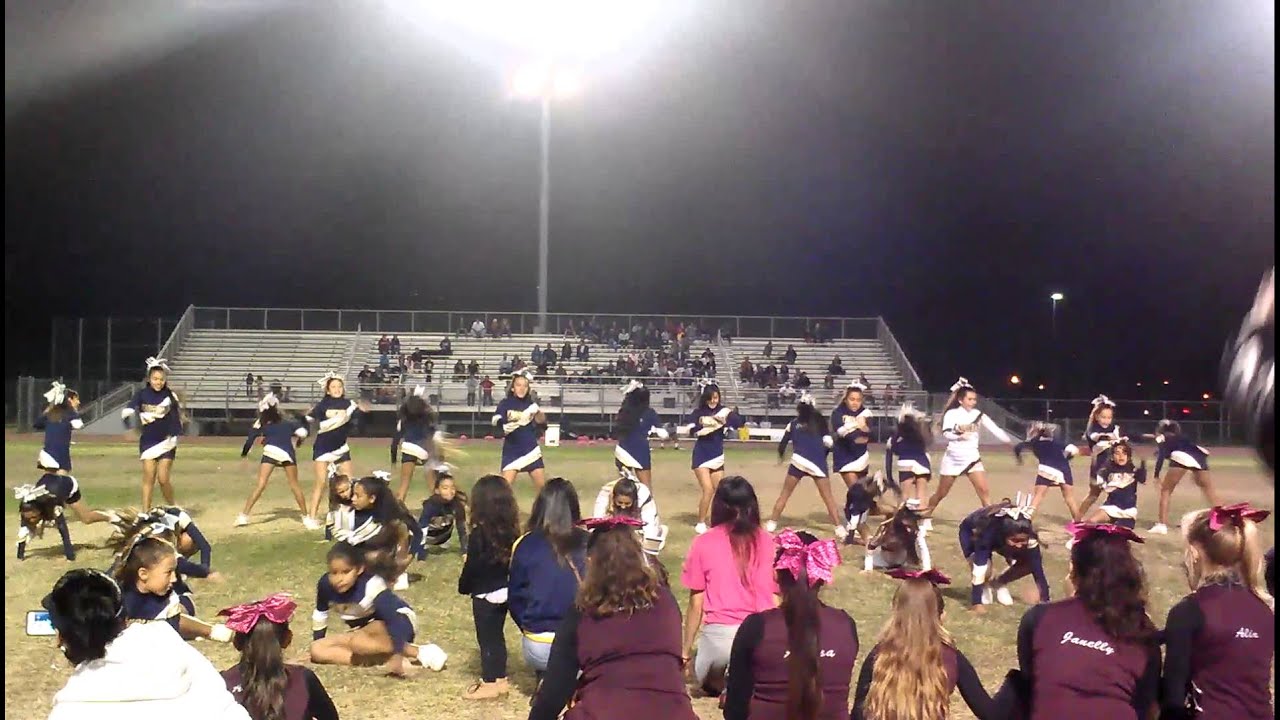 Oxnard Knights Cheer homecoming 2014-15 - YouTube