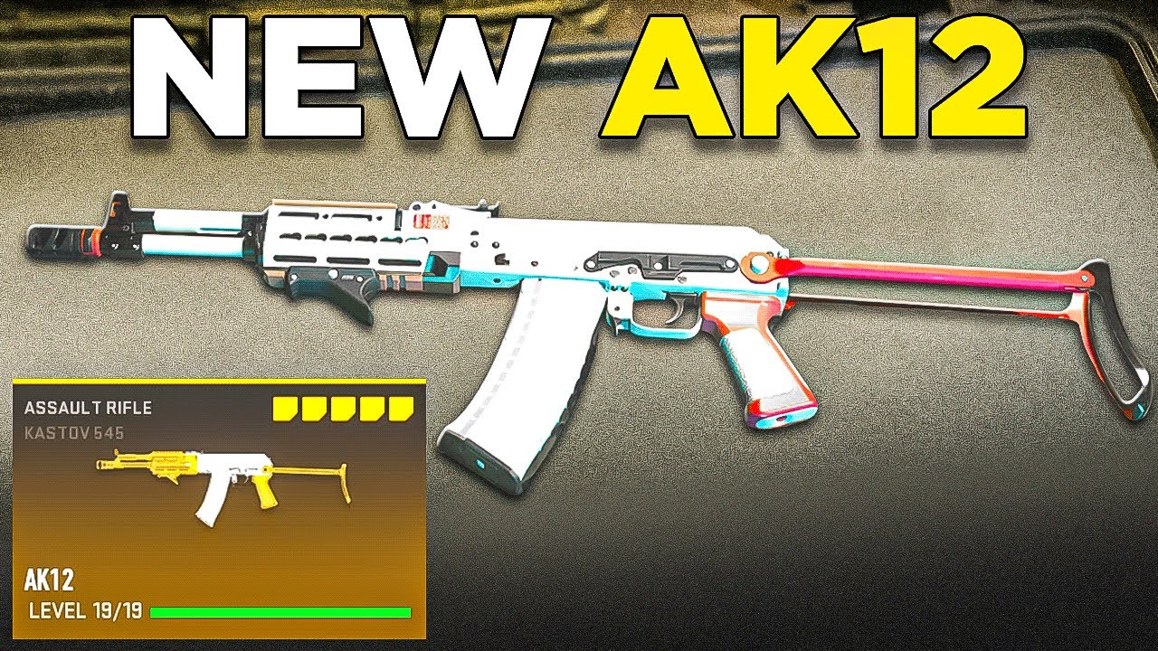 the *NEW* AK12 ASSAULT RIFLE is OVERPOWERED in MW2! (Best KASTOV 545 ...