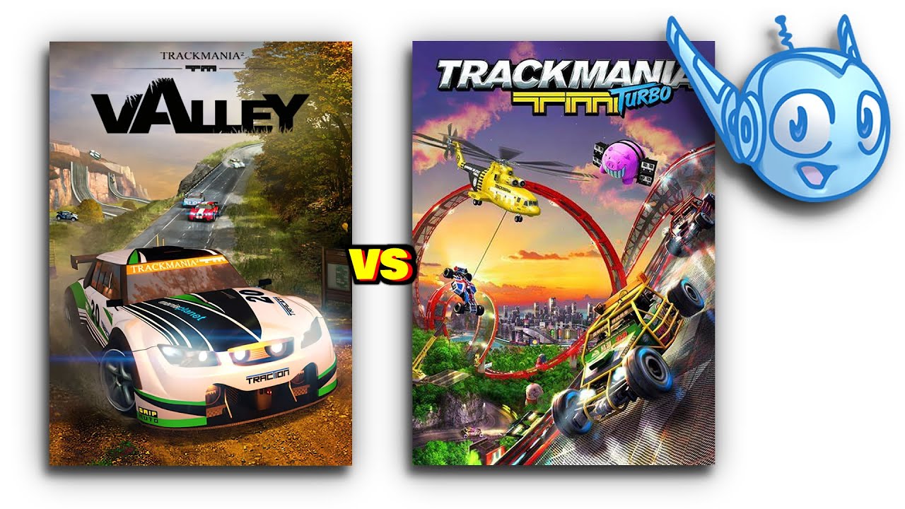 TrackMania 2 Valley VS TrackMania Turbo (Comparison) - YouTube