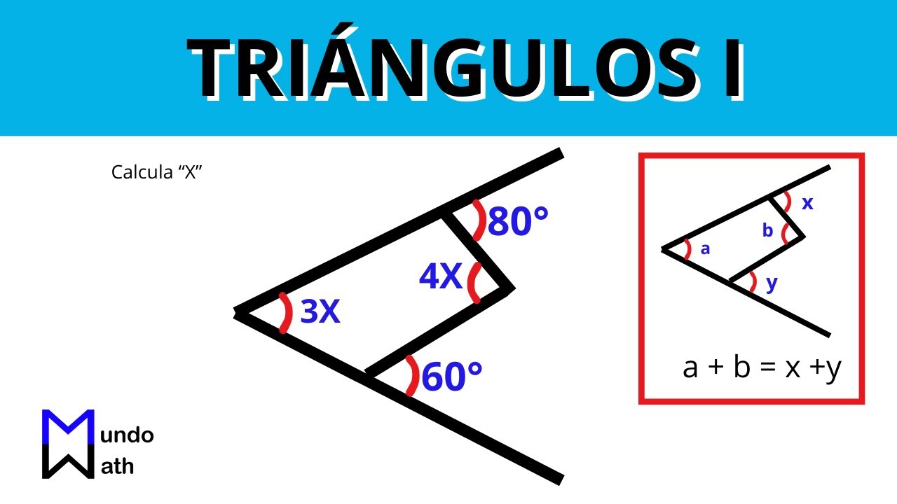 Triangulo I - Teoremas fundamentales (Parte 2) - Geometría - YouTube