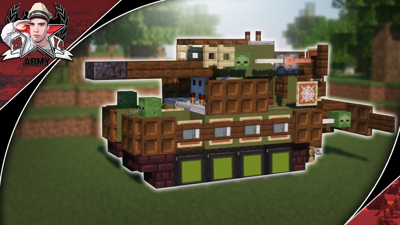 Minecraft: Cold War XM104 | Self-Propelled Howitzer Tutorial - YouTube