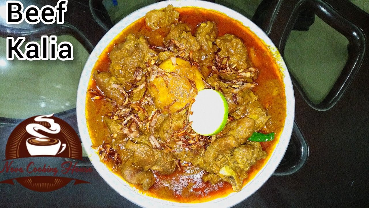Beef Kalia Recipe. গরুর মাংসের কালিয়া রেসিপি। - YouTube