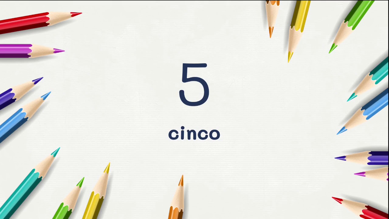 Counting in Spanish 1 - 15 - YouTube