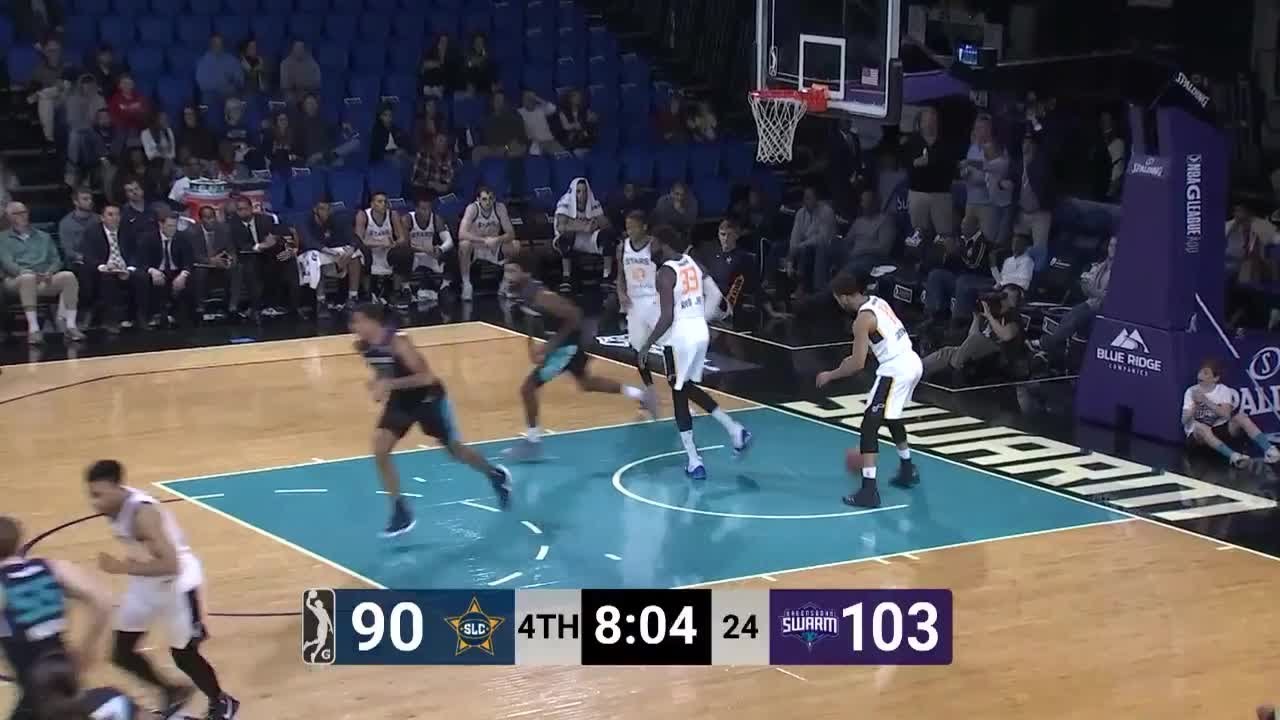 Roscoe Smith (15 points) Highlights vs. Salt Lake City Stars - YouTube