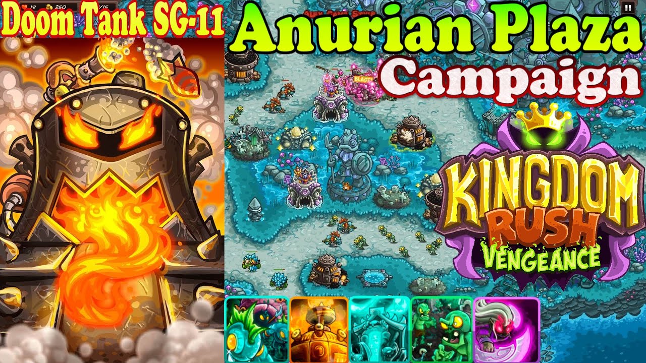 Anurian Plaza Campaign New Deep Devil's Reef Hero Doom Tank SG-11 ...