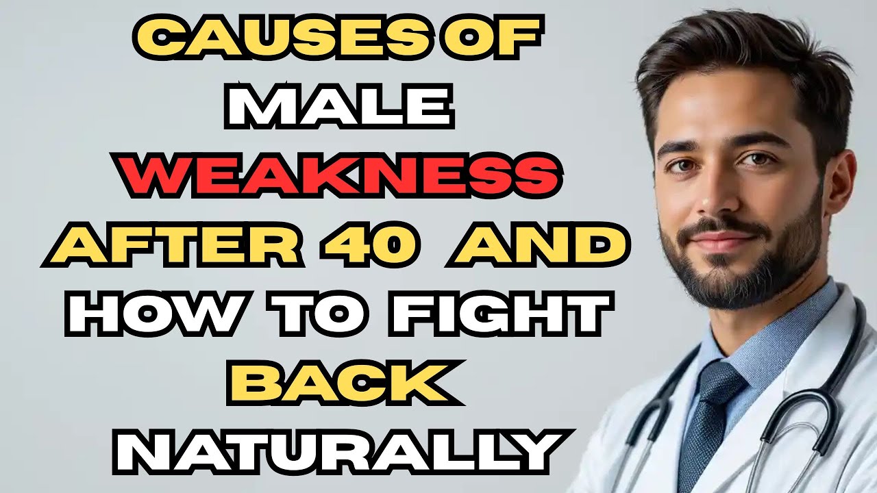 Causes Of Male Weakness After 40 And How To Fight Back Naturally ...