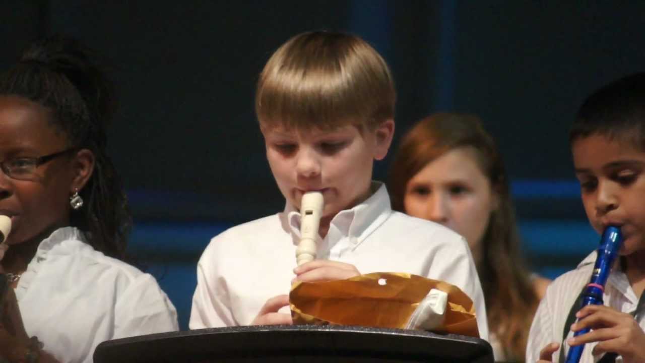 2012 Volusia All-County Elementary School Recorder Concert - YouTube