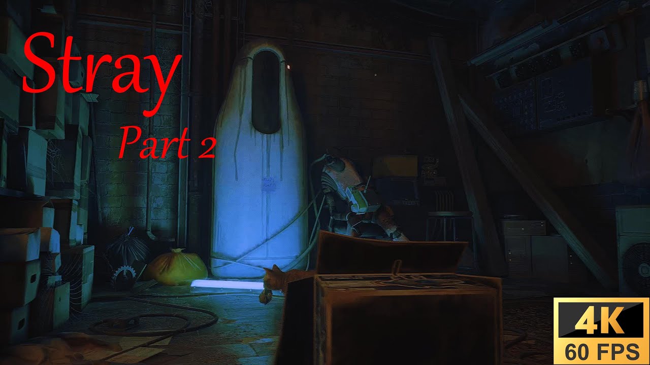 Stray Gameplay Walkthrough Part 2 - YouTube