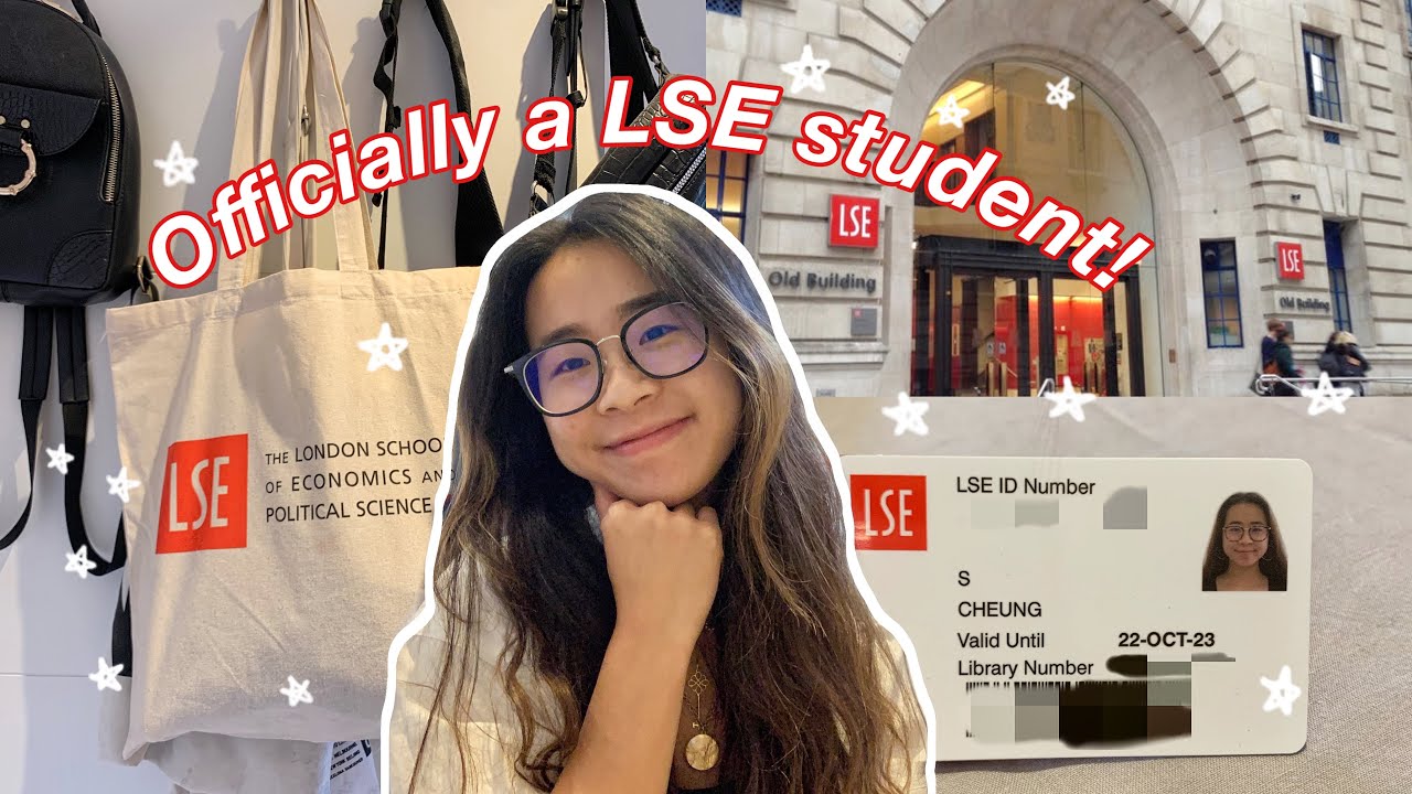 Register as a LSE student with me 💌 | First time stepping into campus ...
