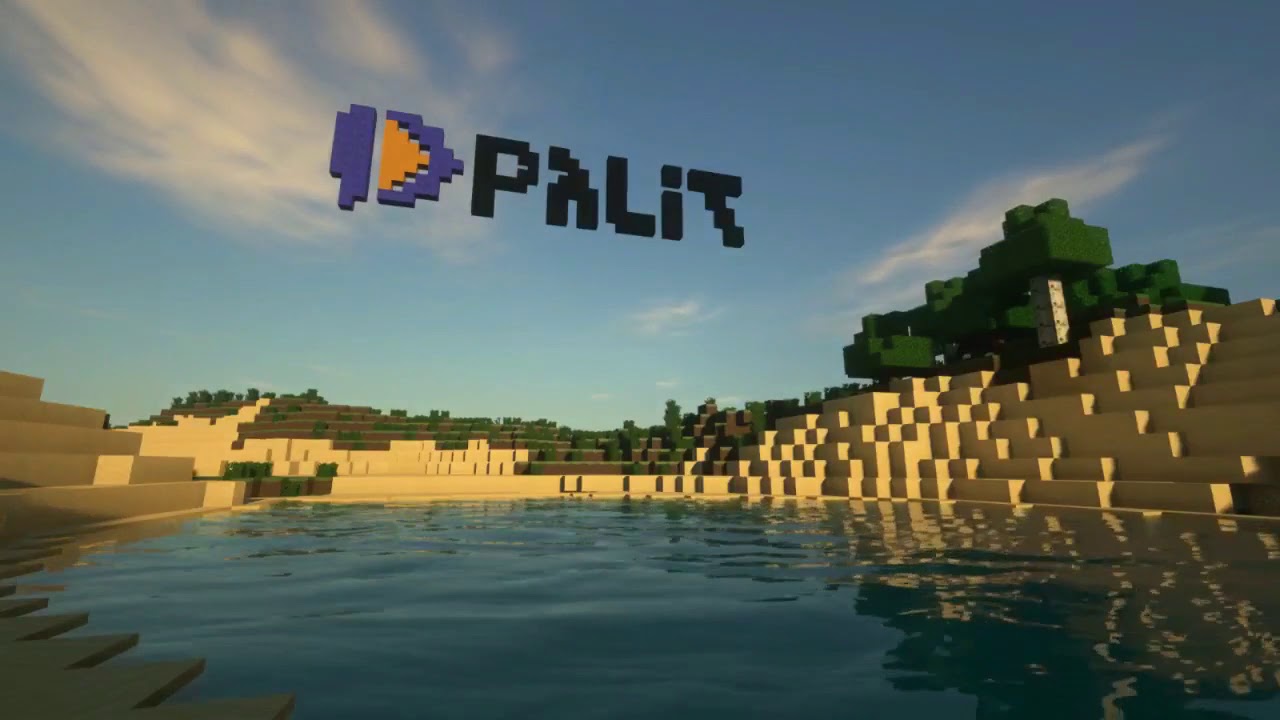 Minecraft Palit Logo Timelapse - YouTube