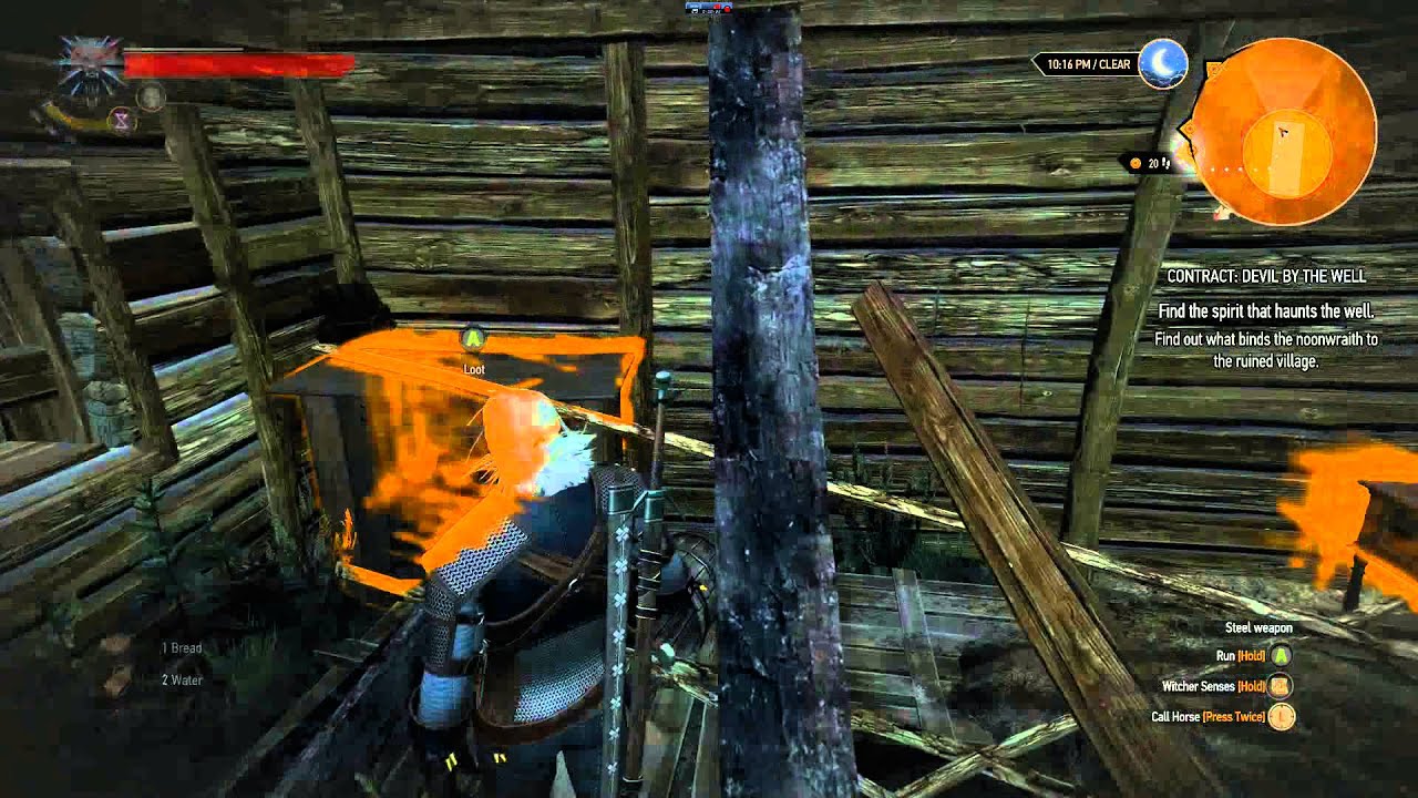 The WItcher 3 PC Walkthrough 5 - Noonwraith and Griffin Nest - YouTube