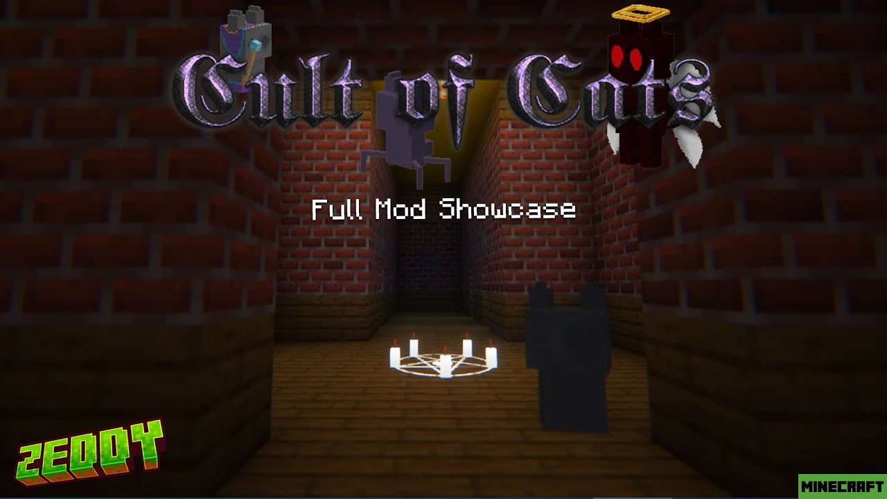 Cult of Cats Mod - Full Minecraft Cinematic Mod Showcase - YouTube