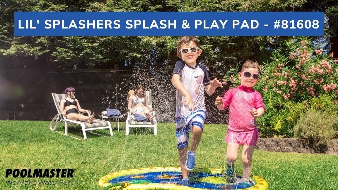 Lil' Splashers Splash & Play Pad - YouTube