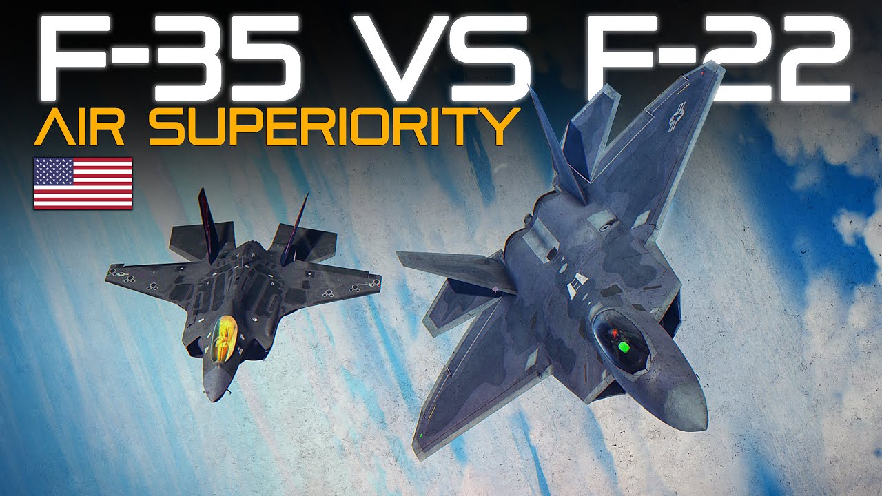 F 22 Raptor Vs 2x F 35 Lightning Air Superiority Digital Combat