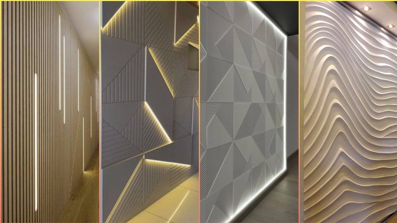 Latest 300 PVC Wall Panel Design 2025 Modern Wall Decoration ideas ...
