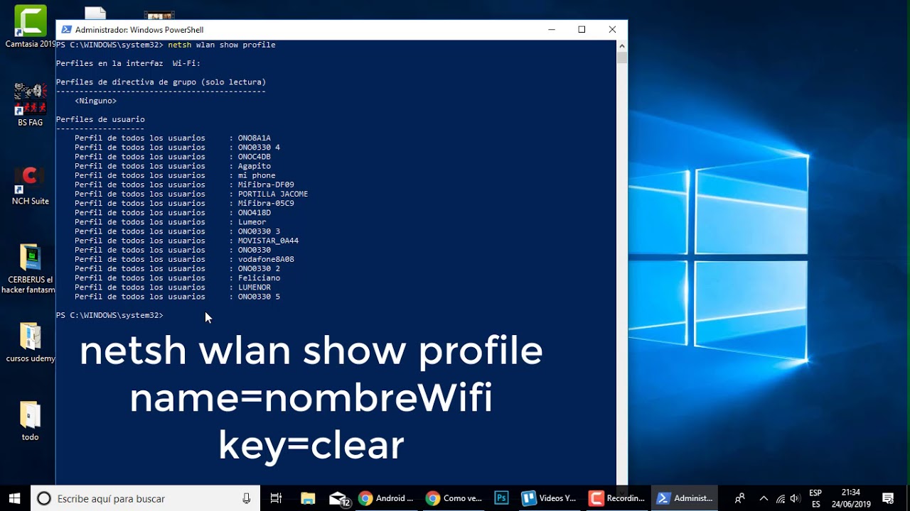 Recuperar contraseñas guardadas en windows 10 - YouTube