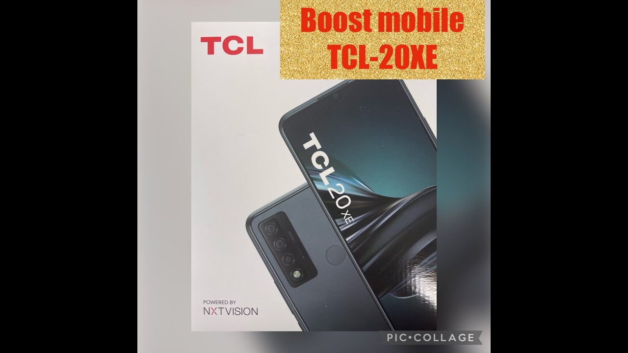 TCL 20XE de boost mobile - YouTube