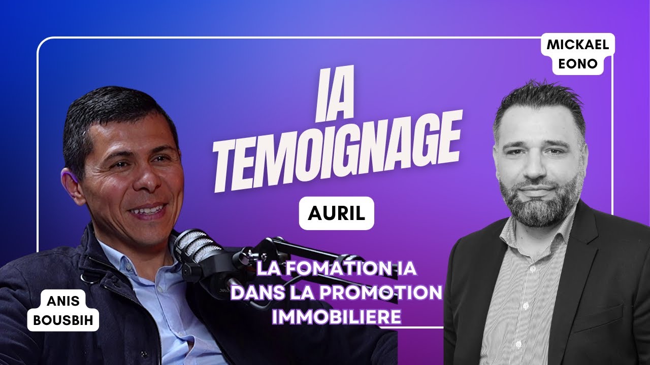 TÉMOIGNAGE Mickael Eono d'AURIL Formation IA par Aicademia - YouTube