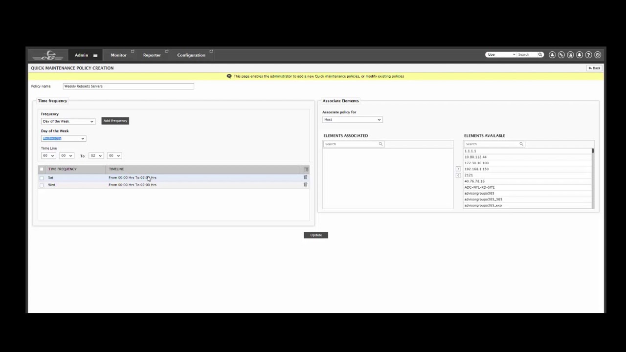 How To Set Maintenance Policies in eG Enterprise - YouTube