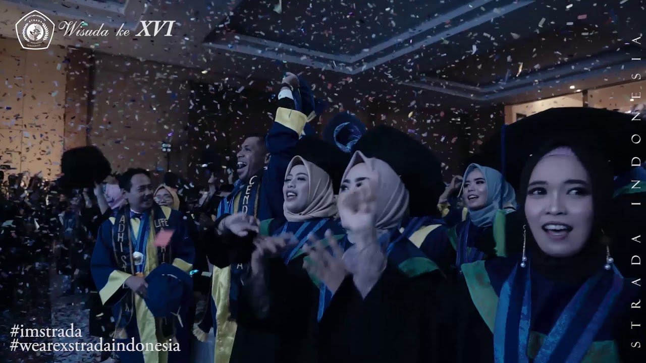 Real Condition Wisuda IIK Strada Indonesia 2019 - YouTube