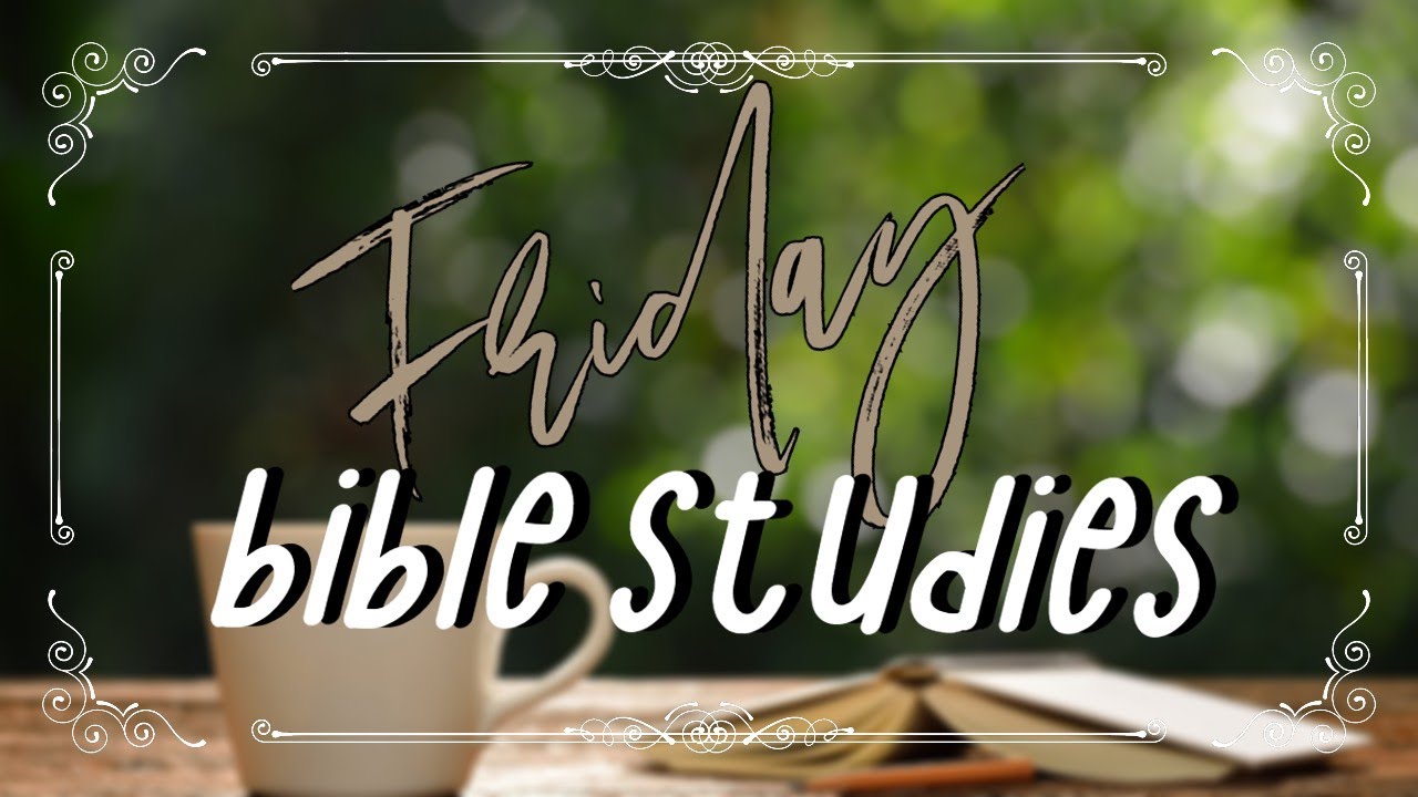 Friday Bible Studies , 03/31/2023 | CMFI Tabernacle of Praise Bowie ...