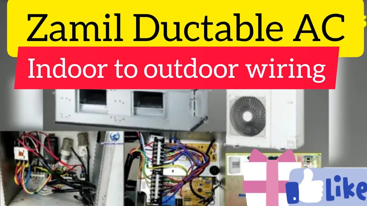 zamil Ductable Ac Wiring Details l Ductable Ac Wiring l zamil ac wiring ...