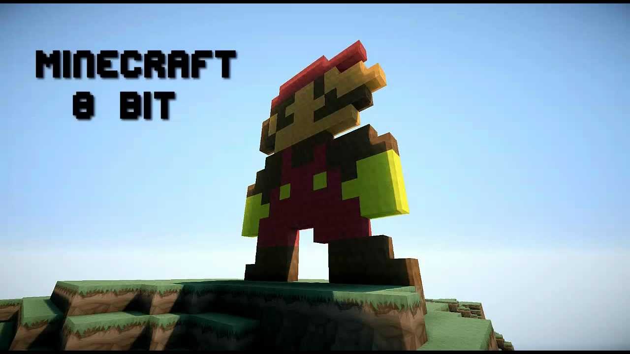 Minecraft 8 bit sound mod music : Walkin'on the ocean. - YouTube