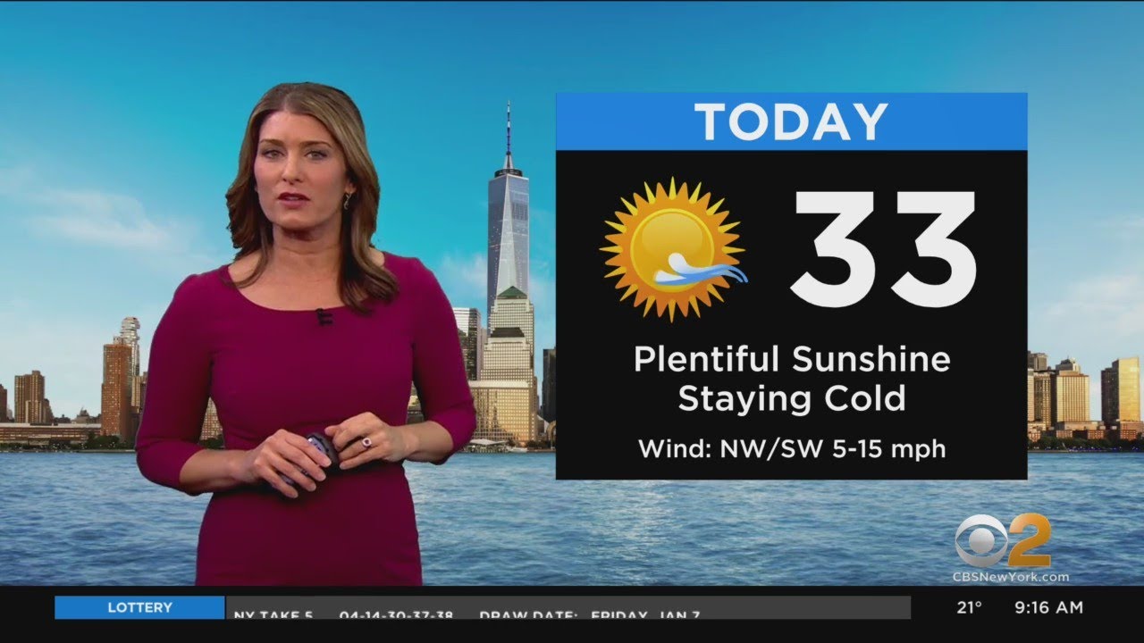 New York Weather: CBS2's 1/8 Saturday Morning Update - YouTube