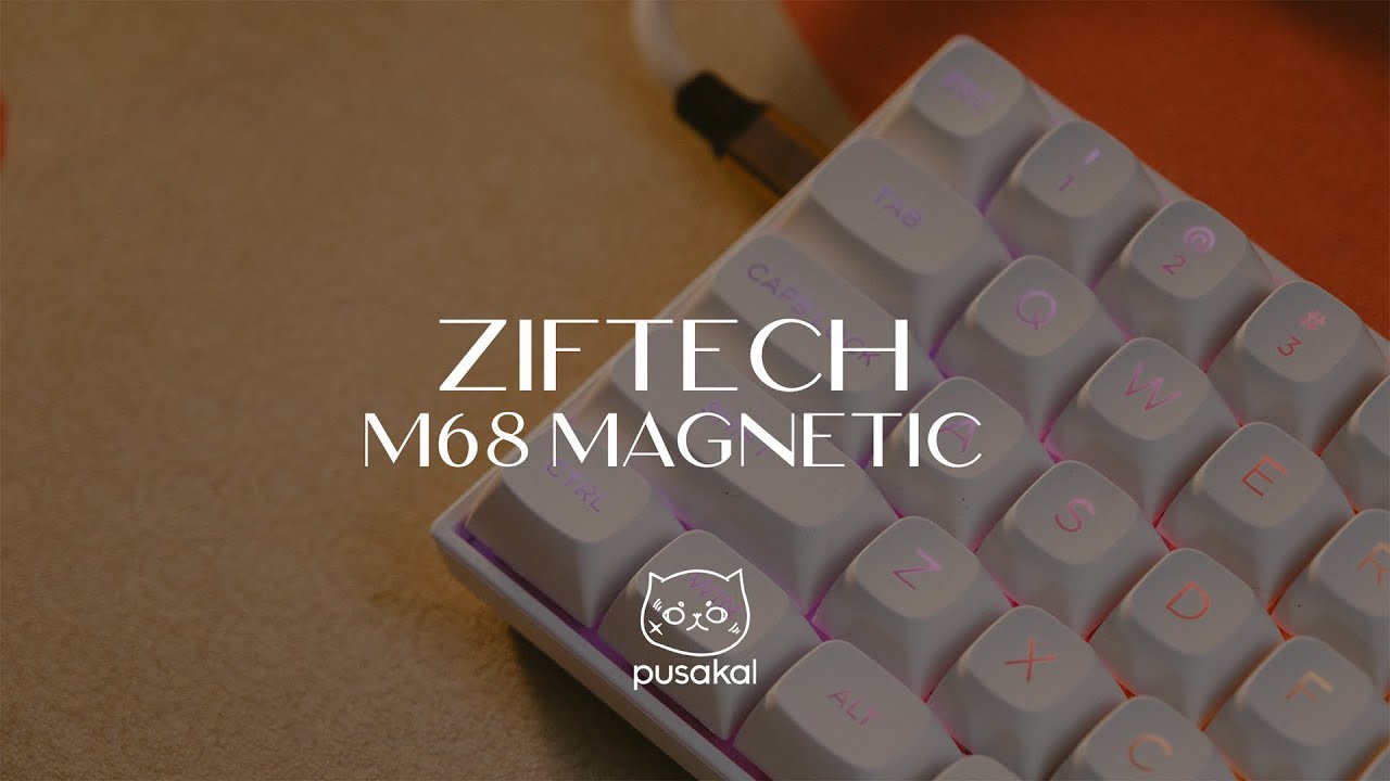 ZIFTech M68 Cheapest Rapid Trigger Keyboard Under $50 | Unboxing - YouTube