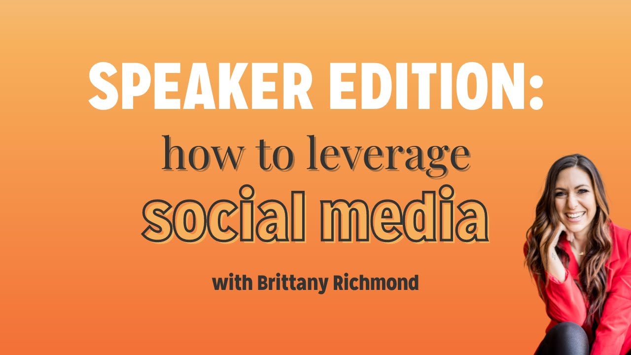 How Speakers Can Use Social Media for Prospecting - YouTube