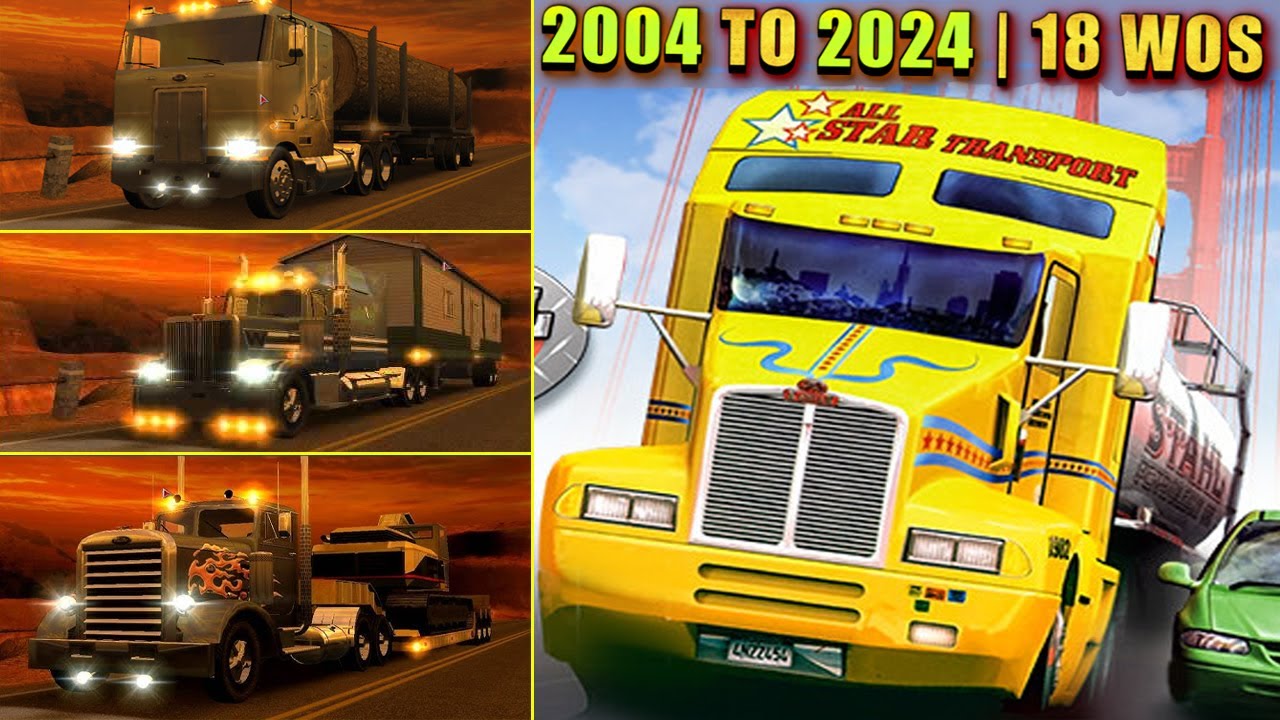 The Ultimate Retro Trucking Game | 18 Wheels of Steel: Pedal to the ...
