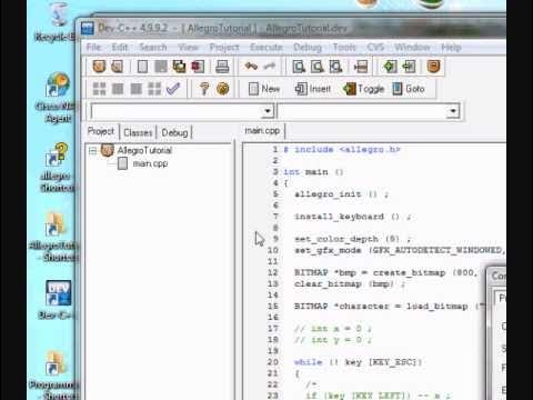 Allegro Game Programming Tutorial Series - Part 4 (1) - Clipping - YouTube