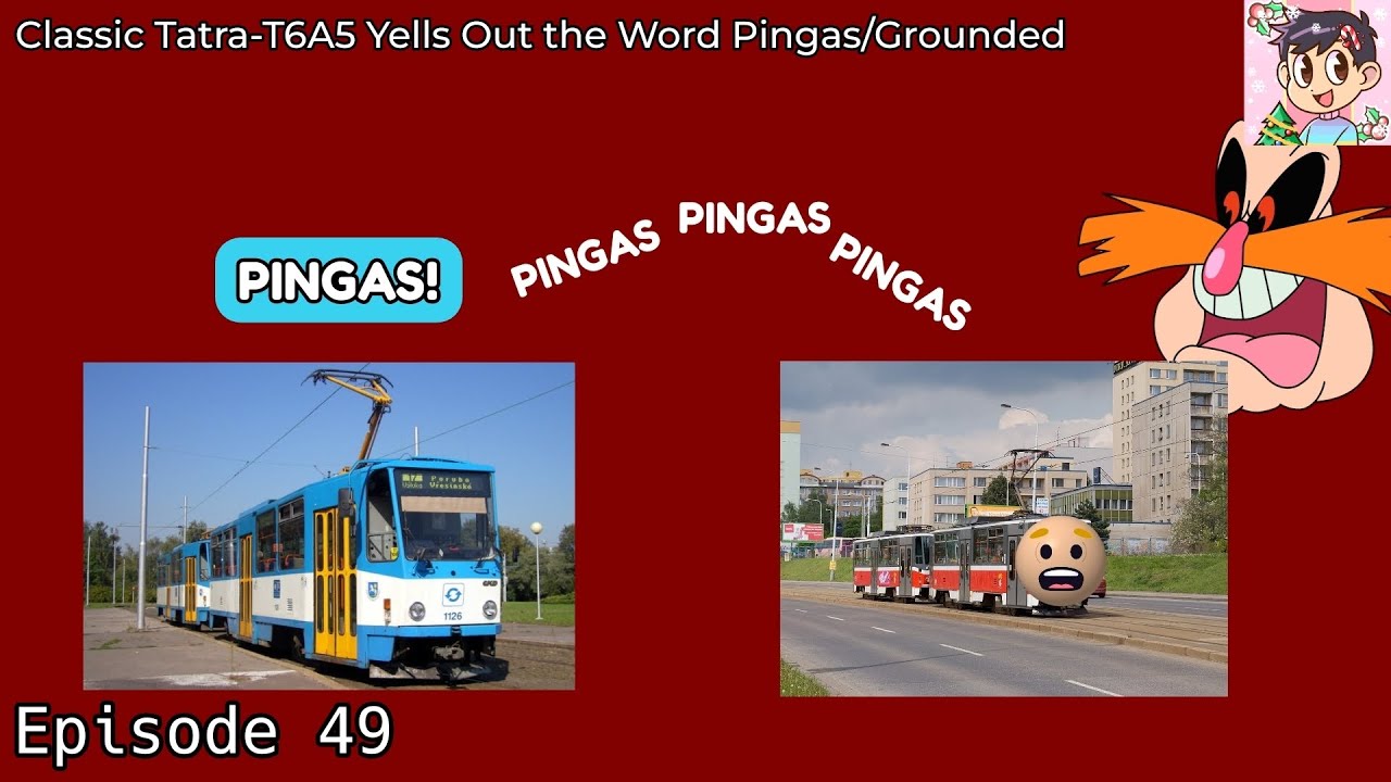 Classic Tatra-T6A5 Yells Out the Word Pingas/Grounded - YouTube