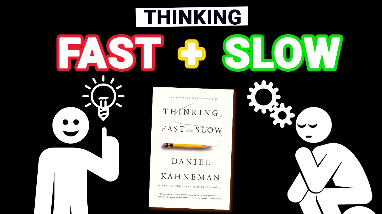 Recognize the tricks your brain plays on you... Thinking, Fast and Slow ...