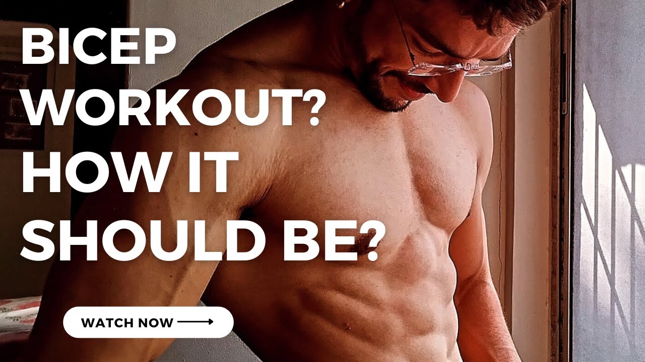 How should a Bicep workout look like? - YouTube