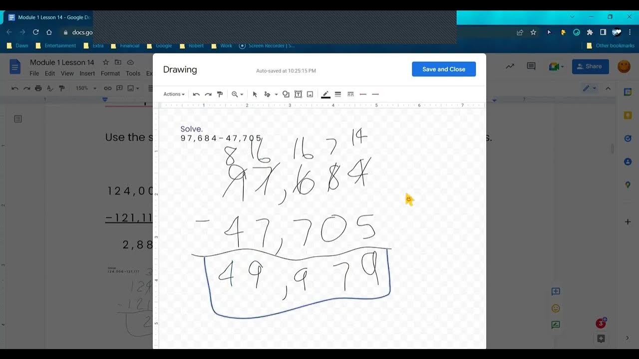 Subtracting Multi-Digit Numbers ... EngageNY Mod 1 Lesson 14 - YouTube