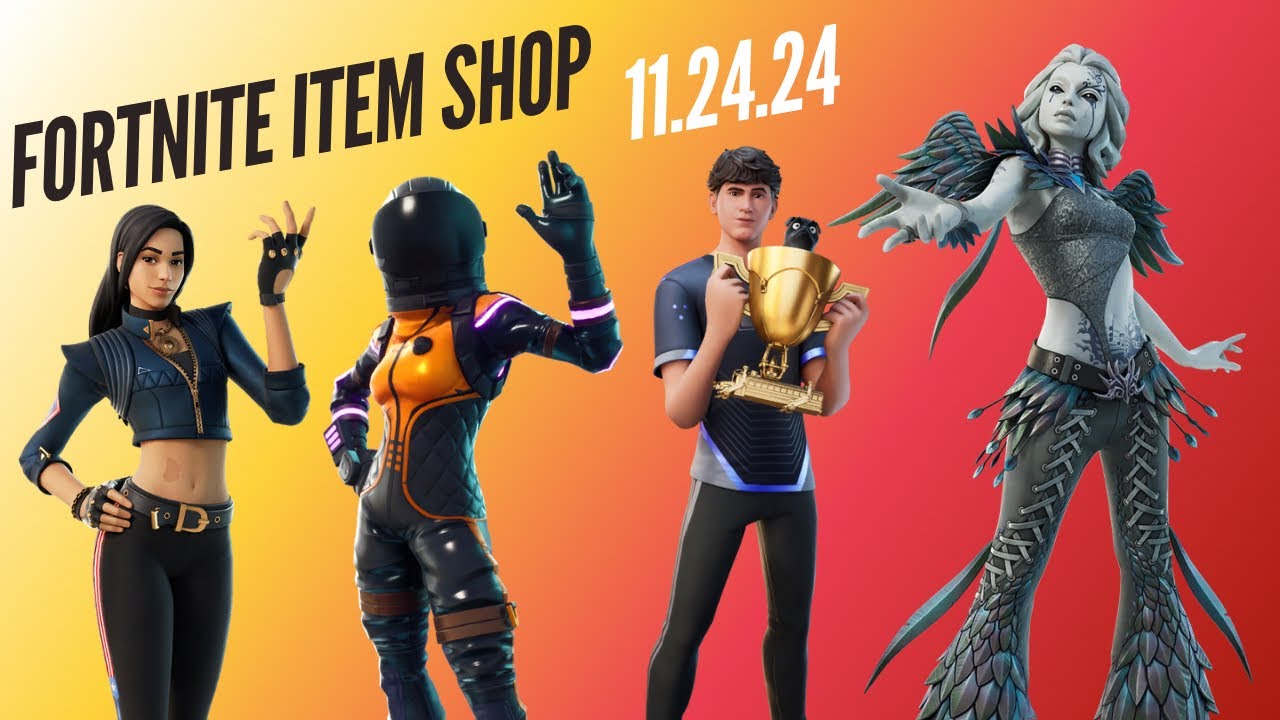 Fortnite Item Shop Live 11.24.24 - YouTube