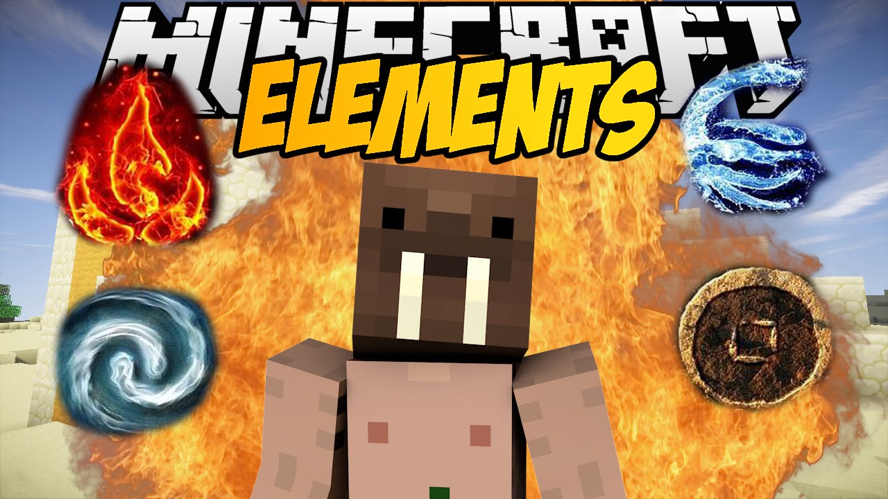 Minecraft mody! ELEMENTY W MINECRAFT | ELEMENTS MOD - YouTube