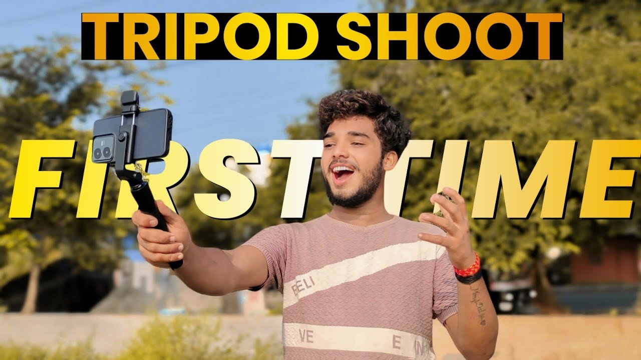 पहली बार Tripod से Vlog Shoot कीया 😍 - YouTube